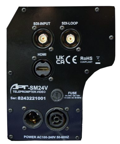 APT SMV 32 Stage comfort monitor teleprompter with 32” HD video with ...