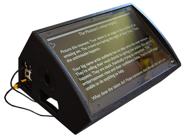 APT SMV 32 Stage comfort monitor teleprompter with 32” HD video with ...