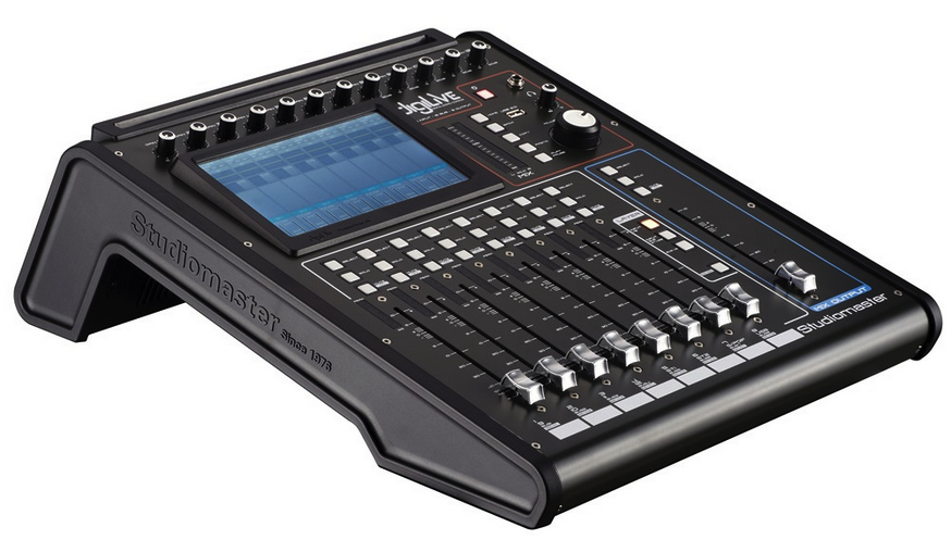 Studiomaster DigiLive16 – 16 Input 8 Output Digital Mixer – AudioFlourish
